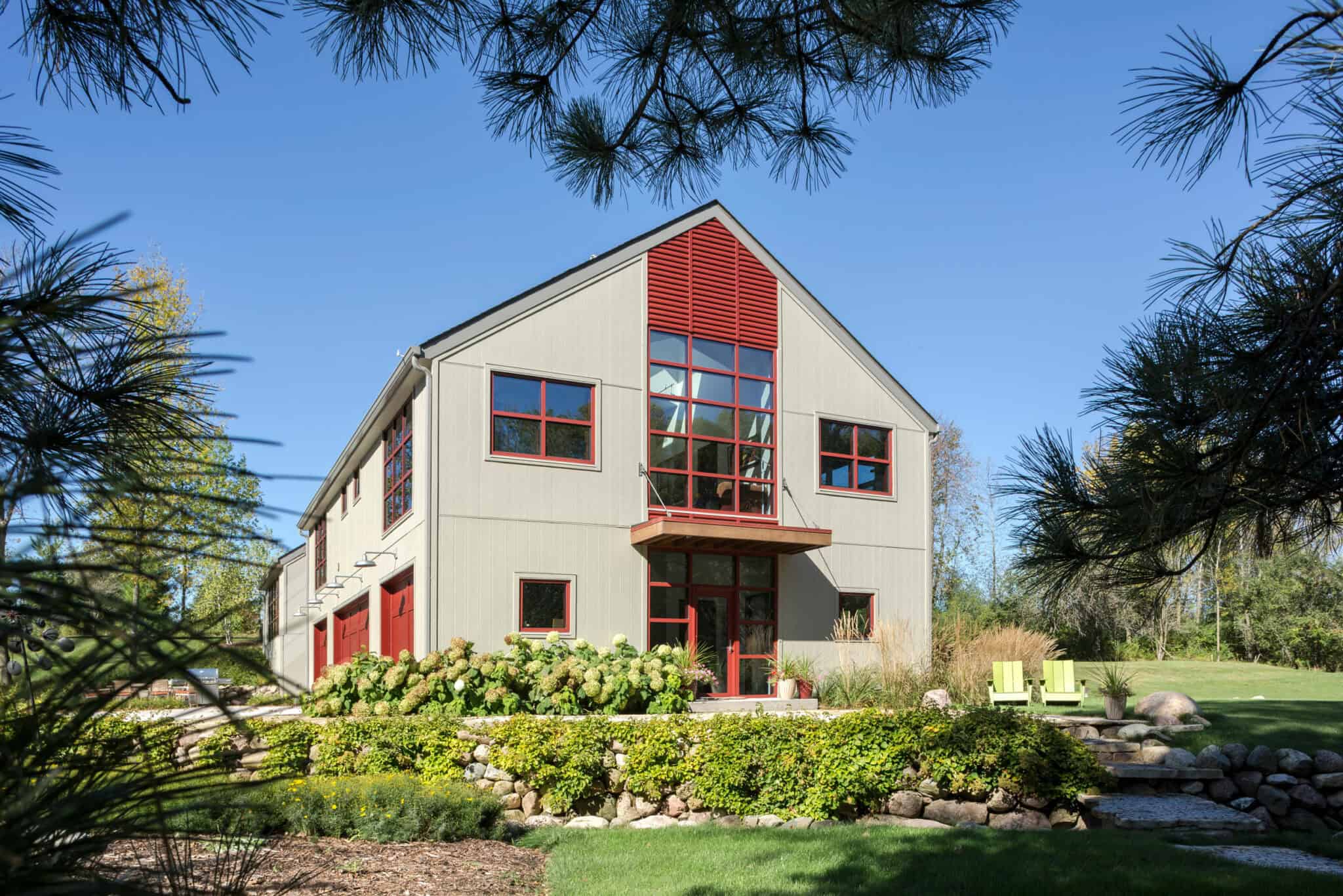 Rural Modern Custom Prairie House